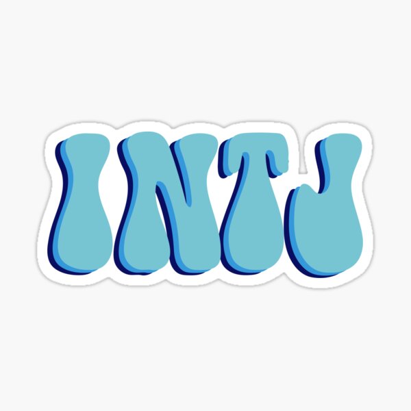 "INTJ" Sticker for Sale by graphicgal | Redbubble