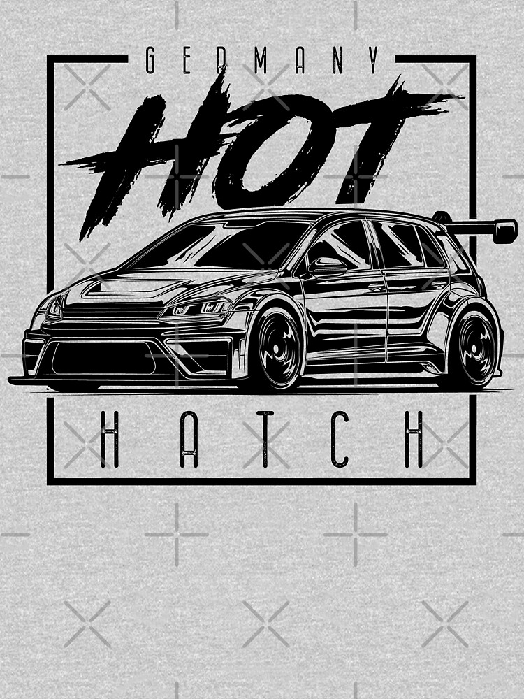 "Hot Hatch Golf R Mk7" T-shirt for Sale by idrdesign | Redbubble ...