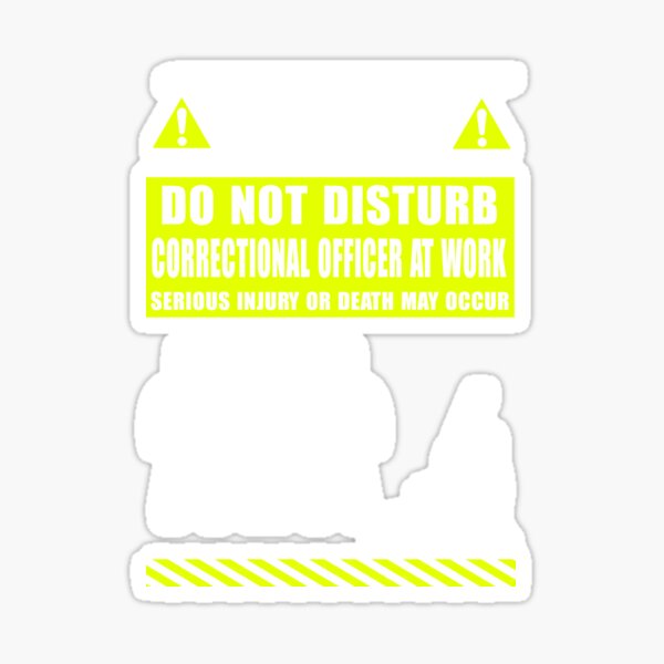 Correctional Officer Stickers | Redbubble