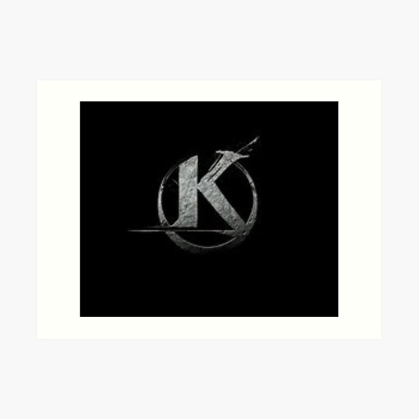 "Kaamelott Logo Black" Art Print by PercevalShop | Redbubble