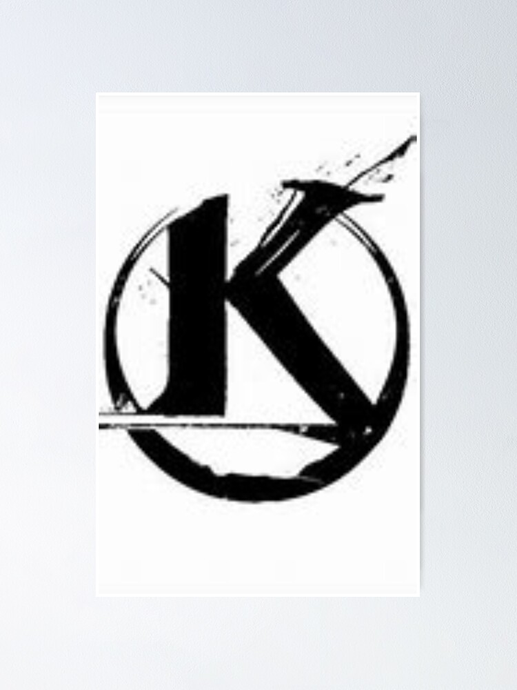 Poster « Logo Kaamelott Noir sur Fond Blanc », par PercevalShop | Redbubble