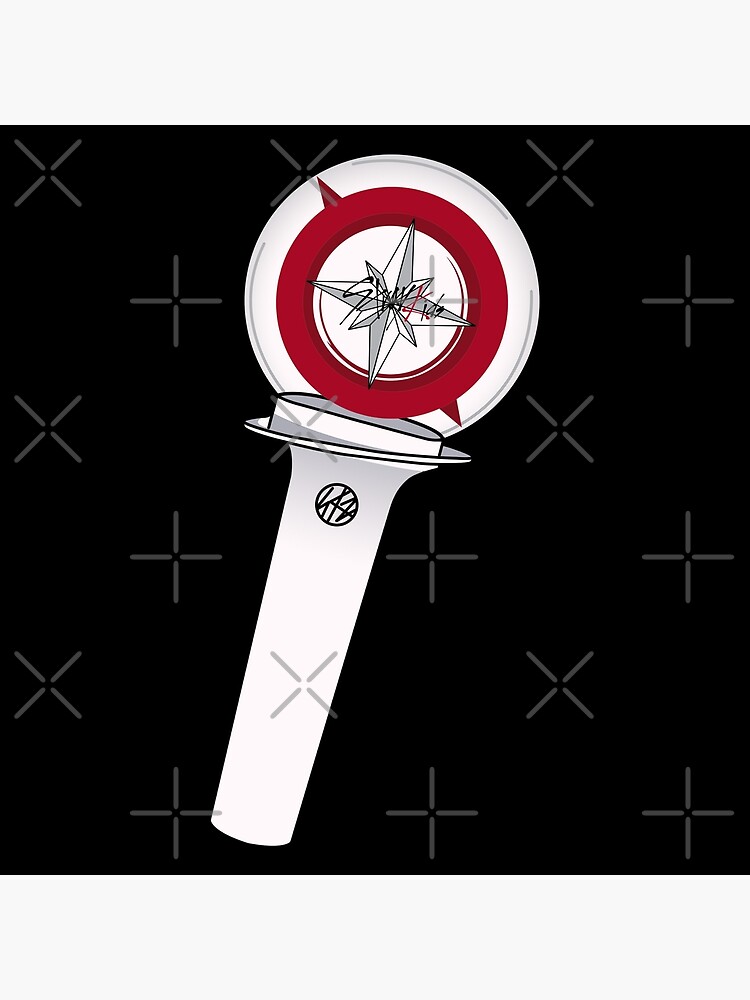 "KPOP Stray Kids Lightstick Nachimbong" Art Print by LySaVN | Redbubble