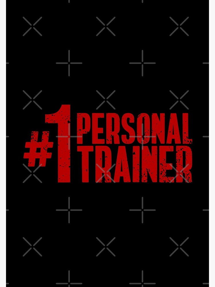 "Number One Personal Trainer" Spiral Notebook for Sale by ...