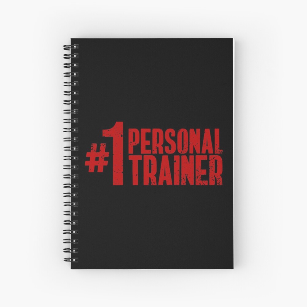 "Number One Personal Trainer" Spiral Notebook for Sale by ...