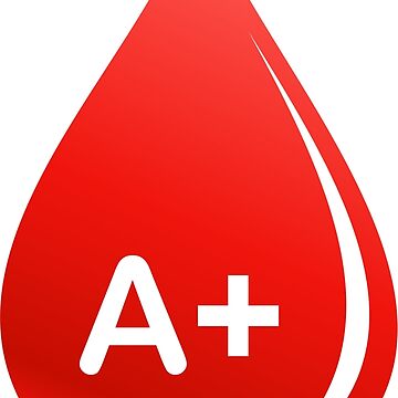 "A+ Blood Type / Group Rh (Rhesus) Positive" Sticker for Sale by almost ...