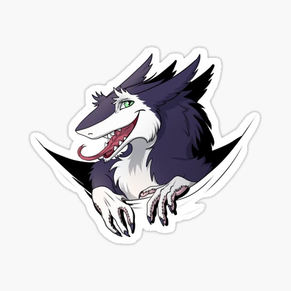 "Pocket Sergal " Sticker for Sale by Reno-Viol | Redbubble
