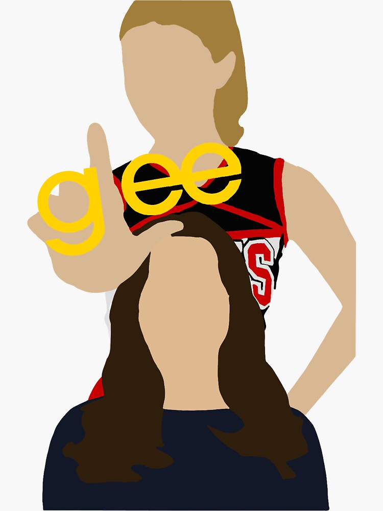"Faberry Season 1" Sticker for Sale by GleekAlexisArt | Redbubble