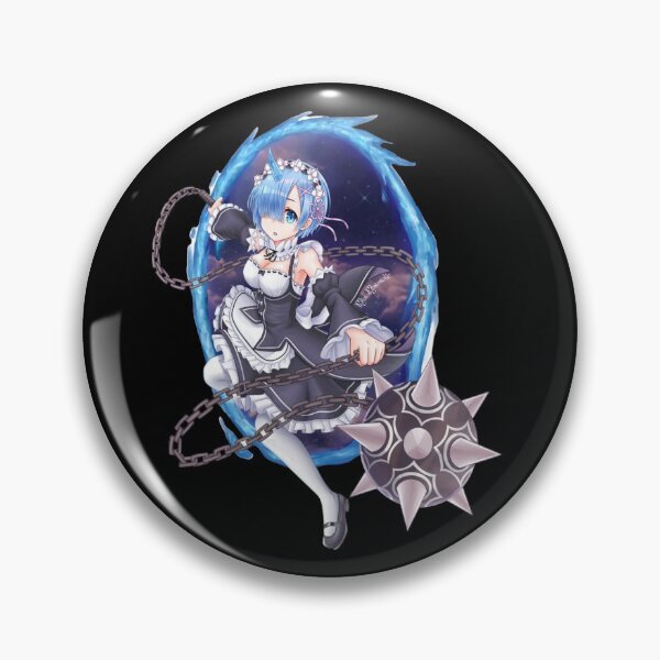 Rem Re Zero Cute Pins and Buttons | Redbubble