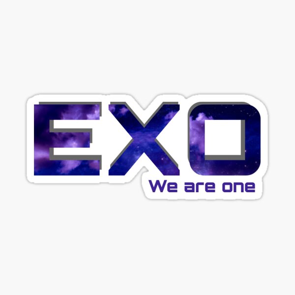 "EXO Logo" Sticker for Sale by Nadastore96 | Redbubble