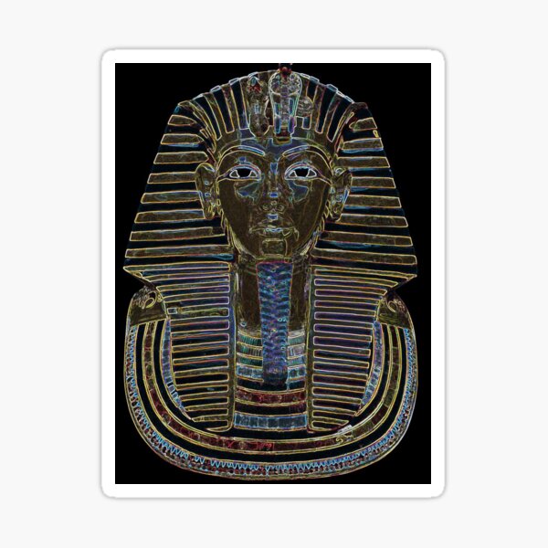 "Pharaoh" Sticker by Xiye7 | Redbubble