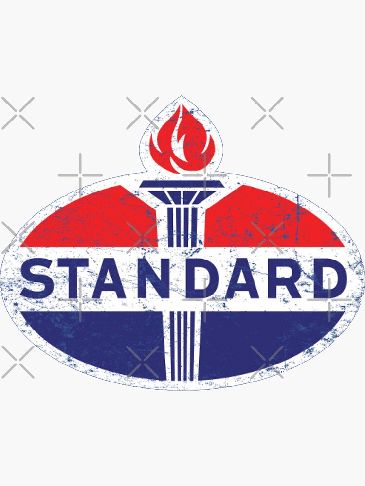 "Standard Oil " Sticker for Sale by A Little Bit of Everything | Redbubble