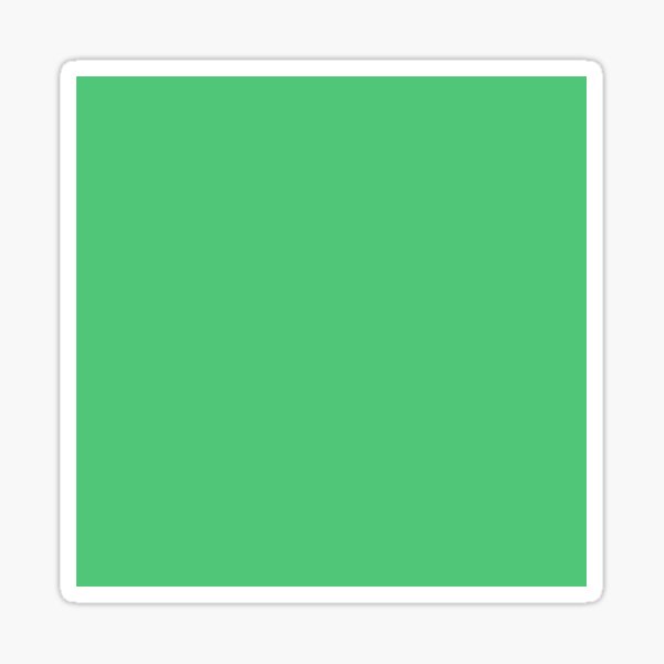 "Emerald Green" Sticker for Sale by koovox | Redbubble