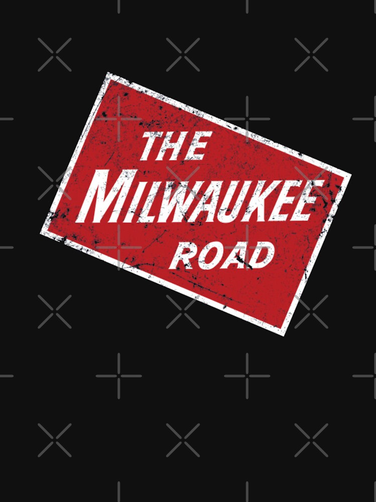 "Milwaukee Road Railroad" T-shirt for Sale by kdpearce1 | Redbubble ...