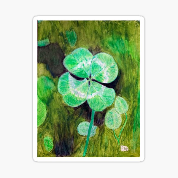 "Clover" Sticker by AnnaMagee | Redbubble