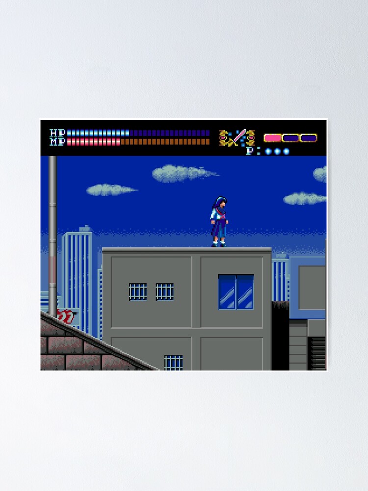 "Classic Valis: The Fantasm Soldier" Poster by Tark-Abelard | Redbubble