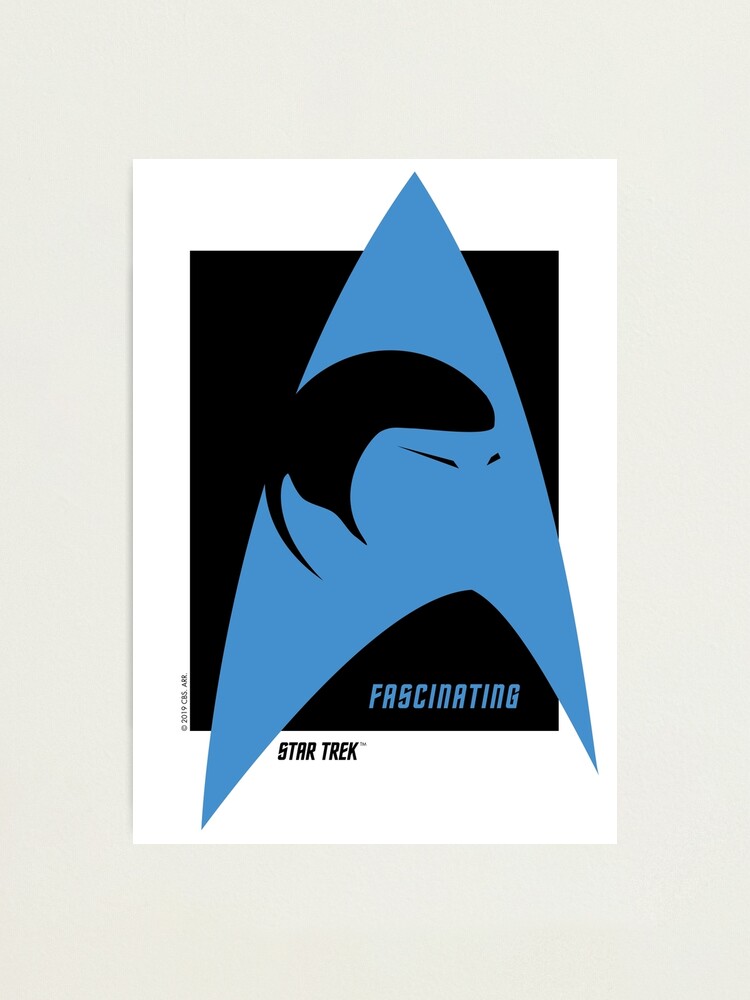 "Spock Fascinating Star Trek Original Series" Photographic Print by ...