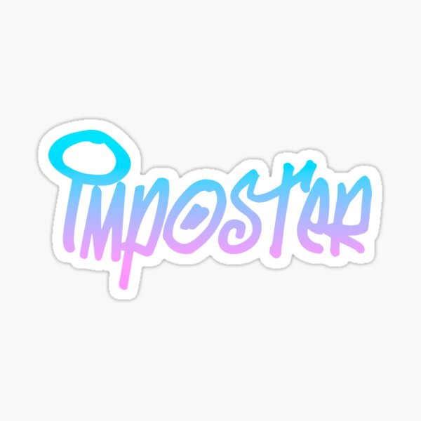 "Among Us Imposter" Sticker for Sale by T-shirt-Designs | Redbubble