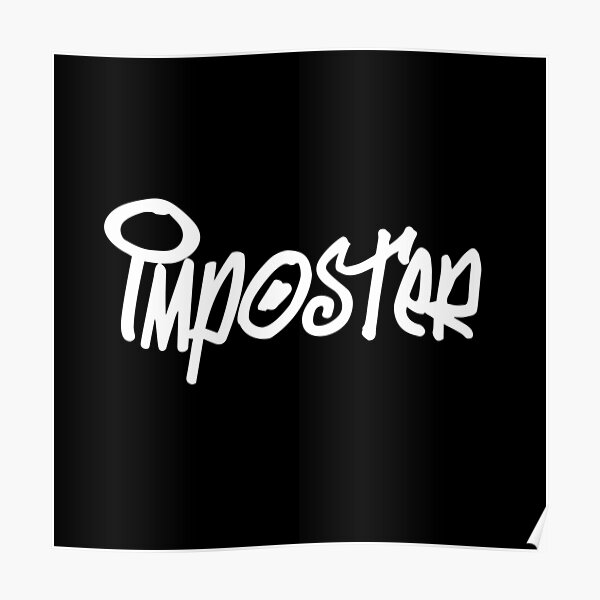 "Among Us Imposter" Poster for Sale by T-shirt-Designs | Redbubble