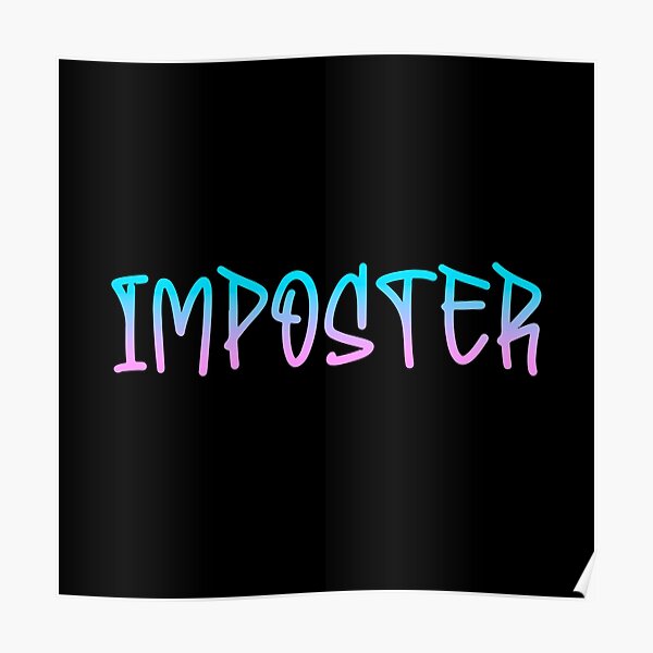 "Among Us Imposter" Poster for Sale by T-shirt-Designs | Redbubble