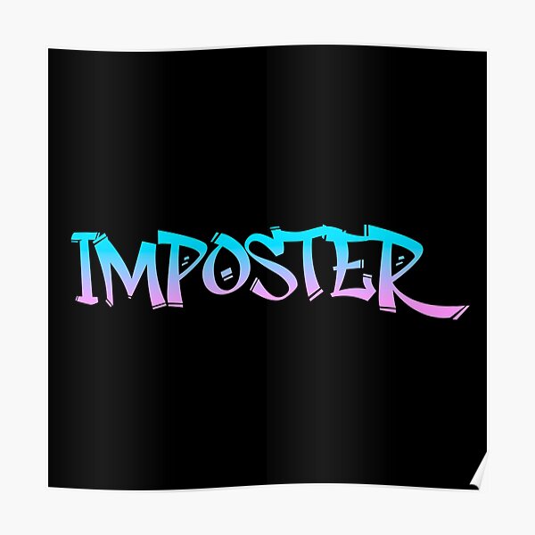 "Among Us Imposter" Poster by T-shirt-Designs | Redbubble