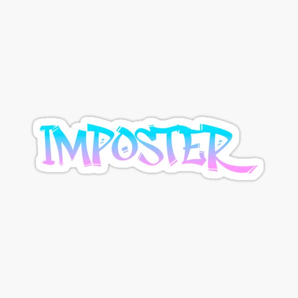 "Among Us Imposter" Sticker by T-shirt-Designs | Redbubble