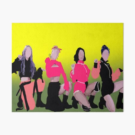 "Mamamoo Fanart Drawing " Art Board Print by Chloetee99 | Redbubble