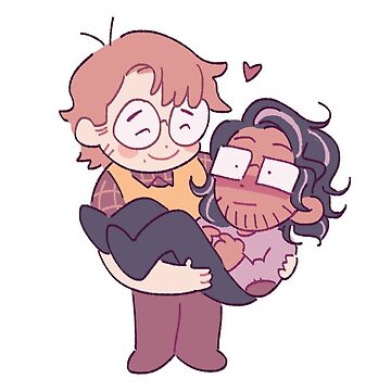 "Jon and Martin TMA" Sticker for Sale by magicact | Redbubble