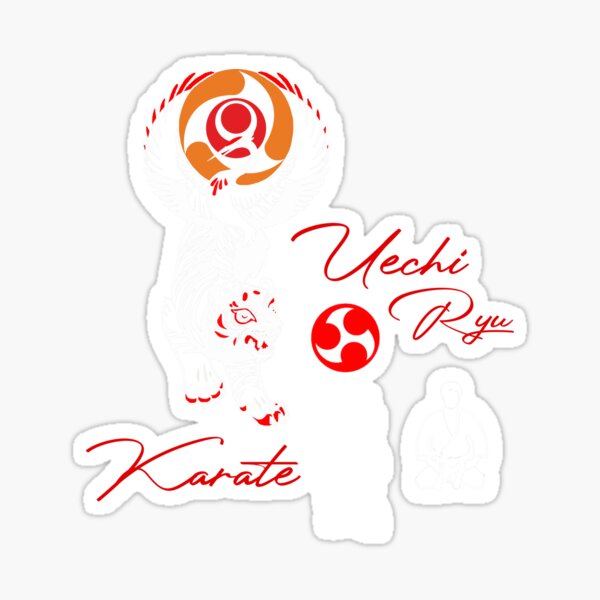 "Uechi Ryu Karate Soul - Martial Arts Spirit" Sticker for Sale by ...