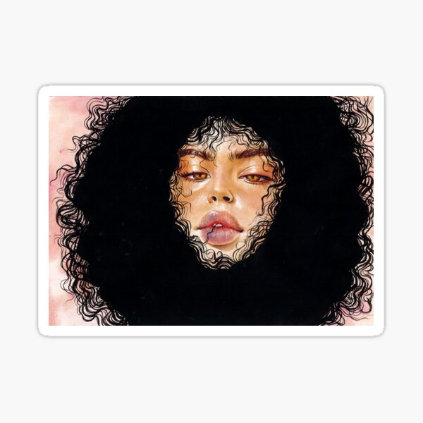"Fro" Sticker for Sale by Paula-Leimane | Redbubble