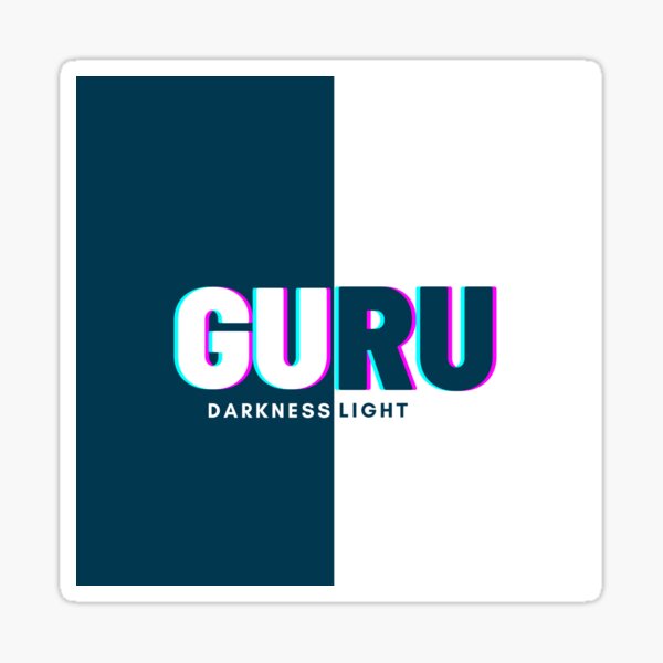 "Guru" Sticker for Sale by balihaaree | Redbubble
