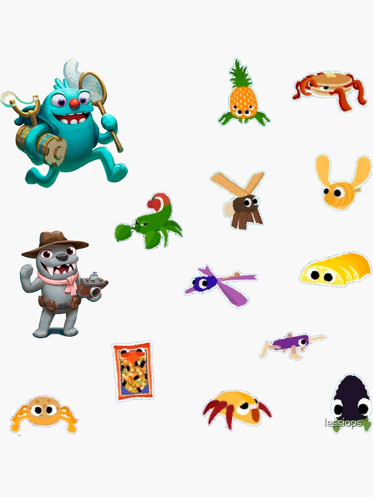 Bug Snacks Stickers 3 Sticker For Sale By Lessiops Redbubble