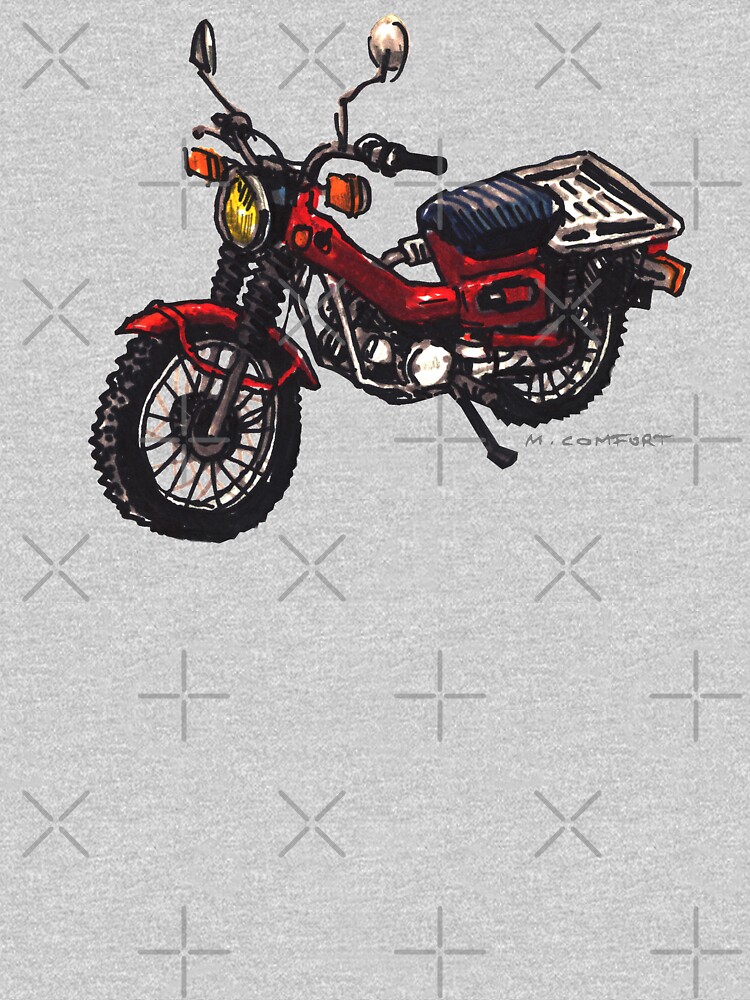 "Postie Bike" T-shirt for Sale by MComfort61 | Redbubble | ct110 t ...