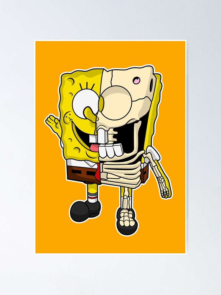 "sponge cartoon" Poster by boutiquefrance | Redbubble