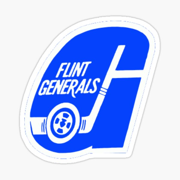 "Flint Generals Hockey" Sticker by pucksters | Redbubble