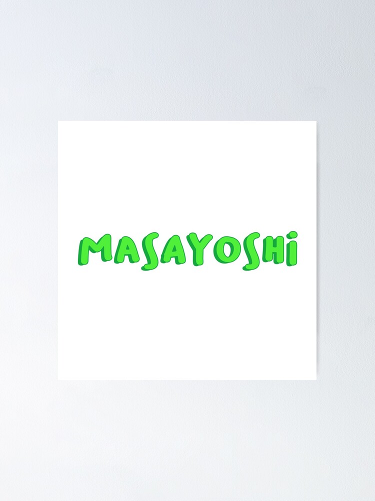 "John Masayoshi" Poster by dnw946 | Redbubble