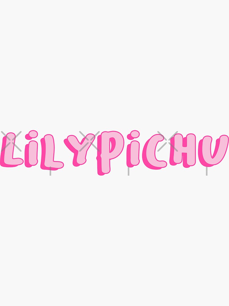 "LilyPichu" Sticker for Sale by dnw946 | Redbubble