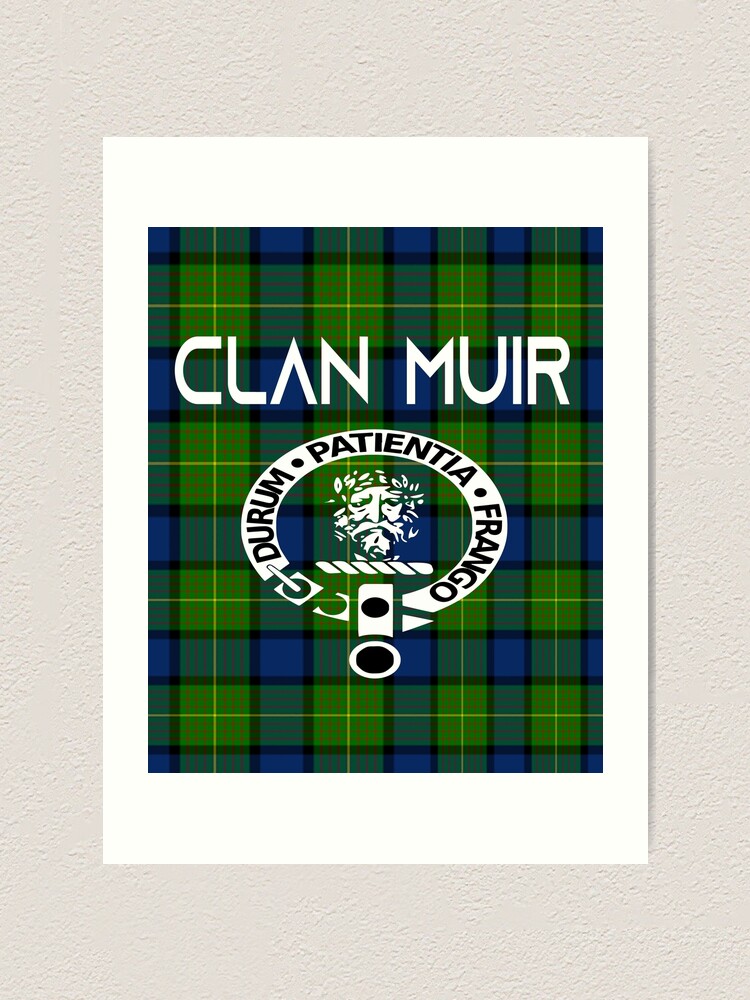 "Clan Muir Tartan" Art Print for Sale by Azhastor | Redbubble
