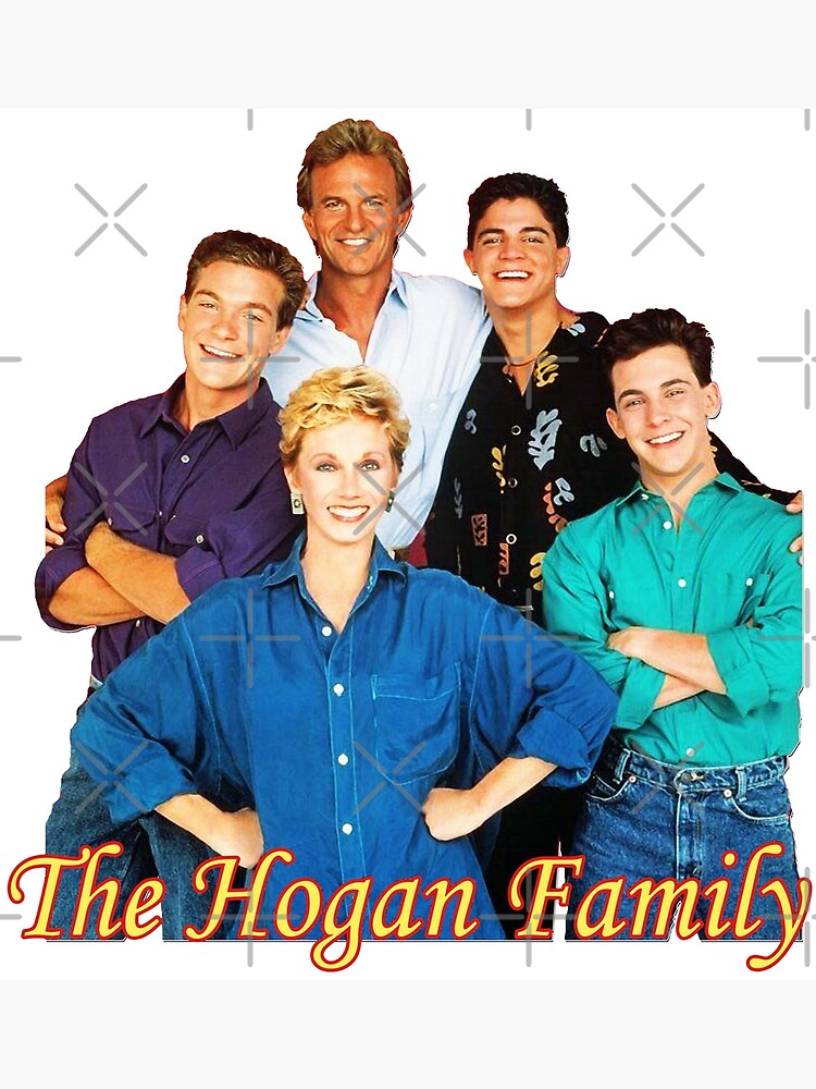 "The Hogan Family Retro 80s 90s Throwback Cast " Poster for Sale by ...