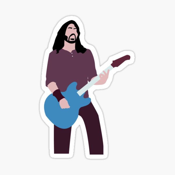 "Dave Grohl" Sticker by conthom2002 | Redbubble