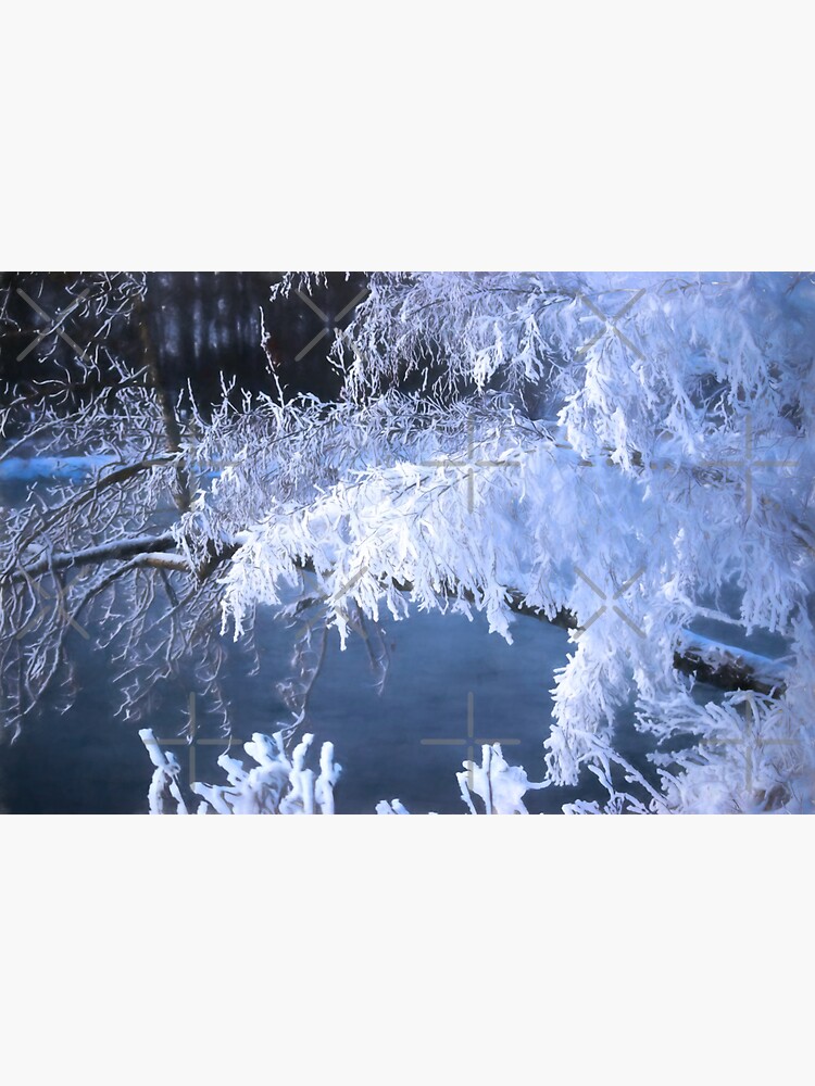 "Fresh snowfall" Sticker for Sale by CanadianWild418 | Redbubble