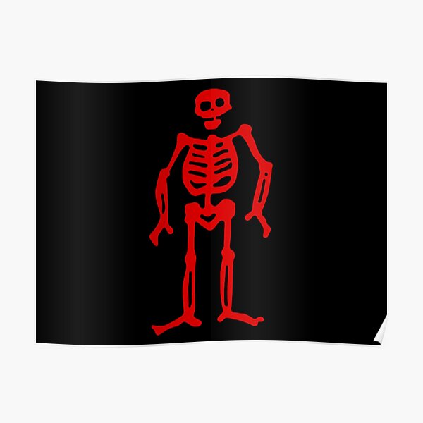 "Edward Low pirate flag" Poster for Sale by DotorEaon | Redbubble