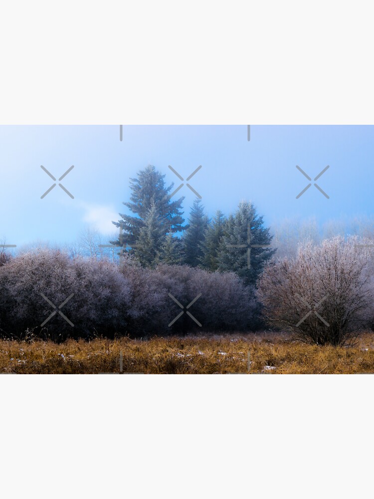 "Winter fog" Sticker for Sale by CanadianWild418 | Redbubble