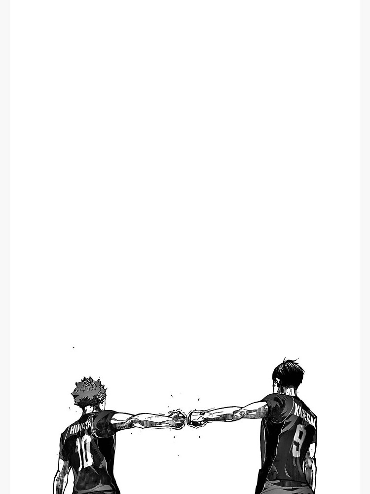 "Hinata and Kageyama Fist Bump [ Haikyuu Manga Kagehina ]" Spiral ...