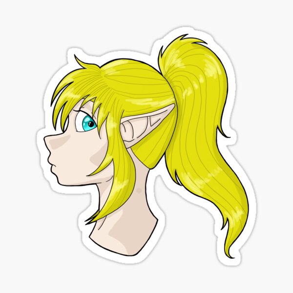 "Alara" Sticker by LunaRaynWolf | Redbubble