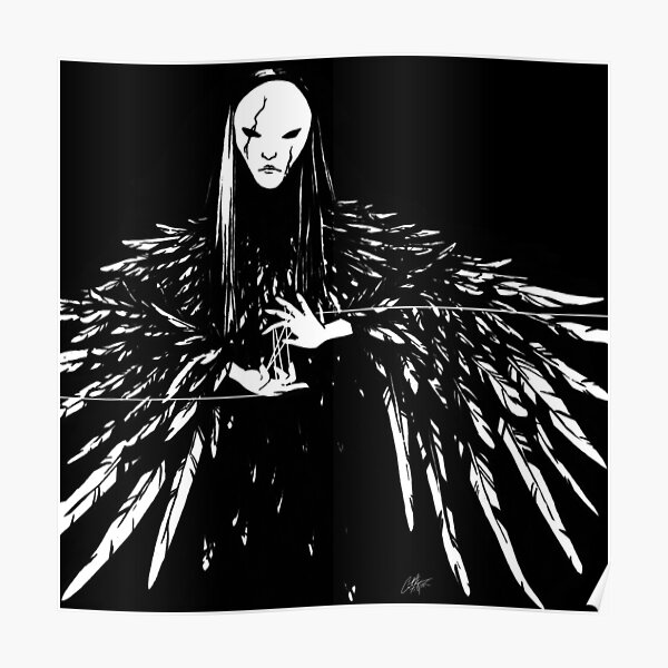 "The Raven Queen" Poster for Sale by estelofimladris | Redbubble