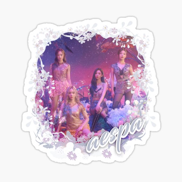 "Aespa" Sticker for Sale by 95amy | Redbubble