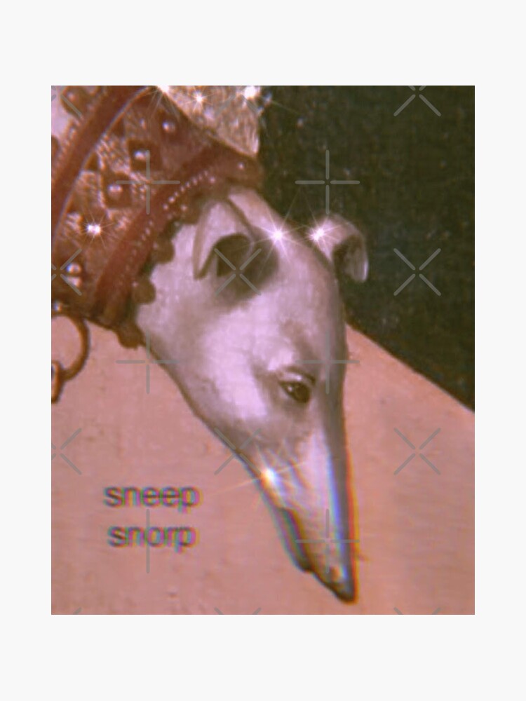 "Sneep Snorp" Sticker for Sale by Lake-Water | Redbubble
