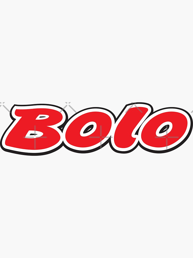"Bolo" Sticker for Sale by Hustlerteers | Redbubble