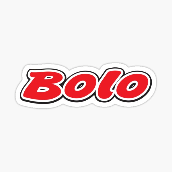 "Bolo" Sticker for Sale by Hustlerteers | Redbubble
