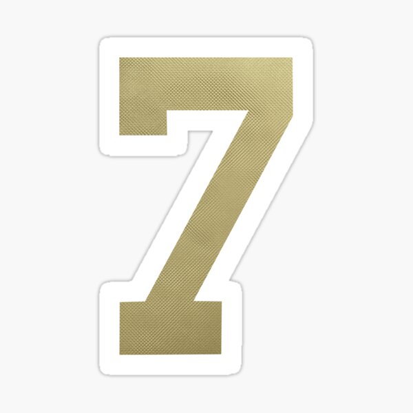 "Seven" Sticker for Sale by enriquepma | Redbubble